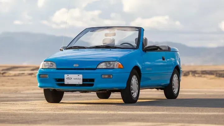 ¡El auto que te hará decir "WOW"! ¿Por qué un Geo Metro Convertible de ...
