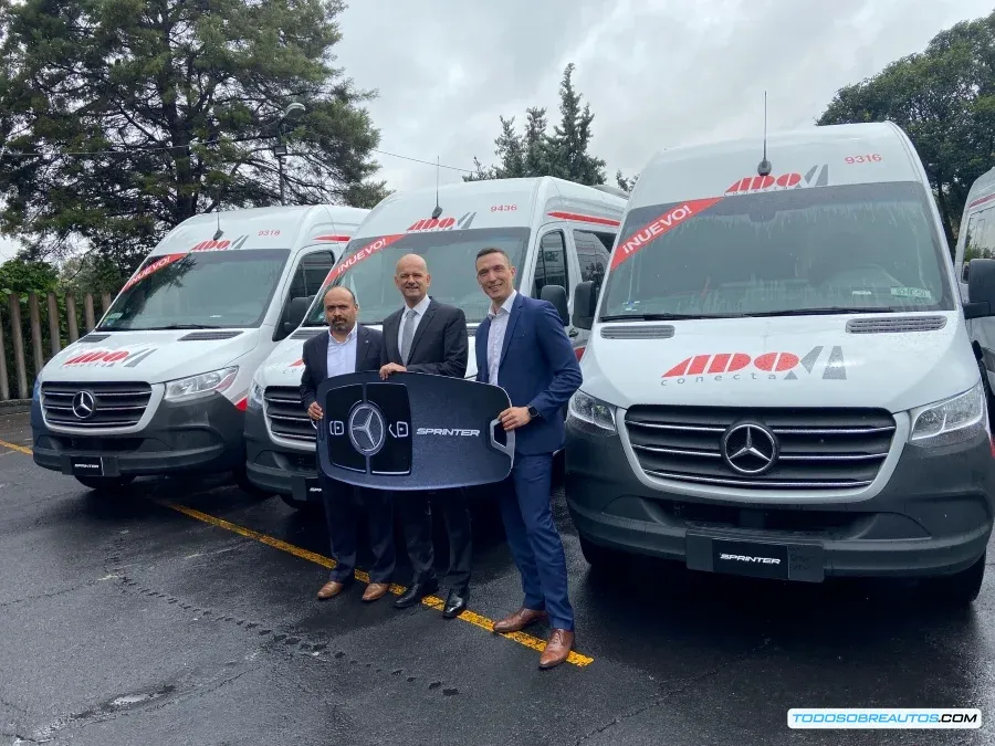 Mercedes-Benz Sprinter y Mobility ADO: Alianza estratégica con entrega de 118 unidades para ...