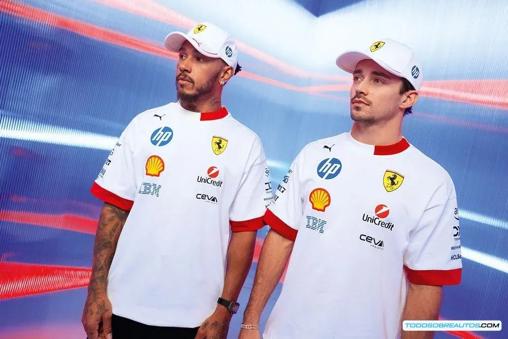Ferrari Revoluciona el GP de Miami 2025: Monos Blancos y Azules de ...