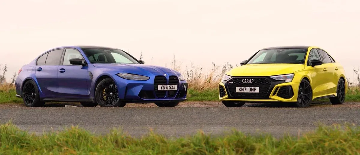 Audi RS3 vs BMW M3: ¿Qué rey del invierno te conquista? 👑 ️💨