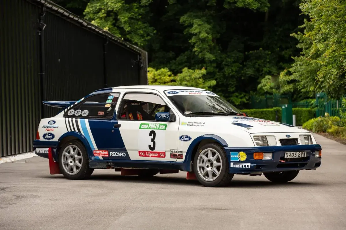 Ford Sierra RS Cosworth Group A Rally Car 1986: La Leyenda del Rally ...