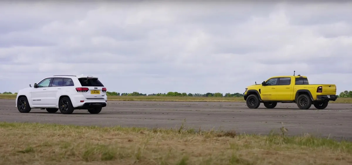 Hennessey Mammoth vs Jeep Trackhawk: ¡La Batalla de las Bestias ...