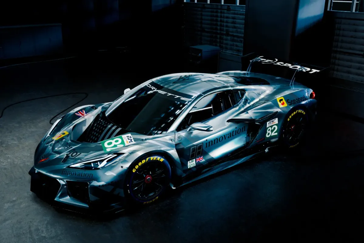 Chromevette: TF Sport revela el impactante diseño del Corvette Z06 GT3 ...