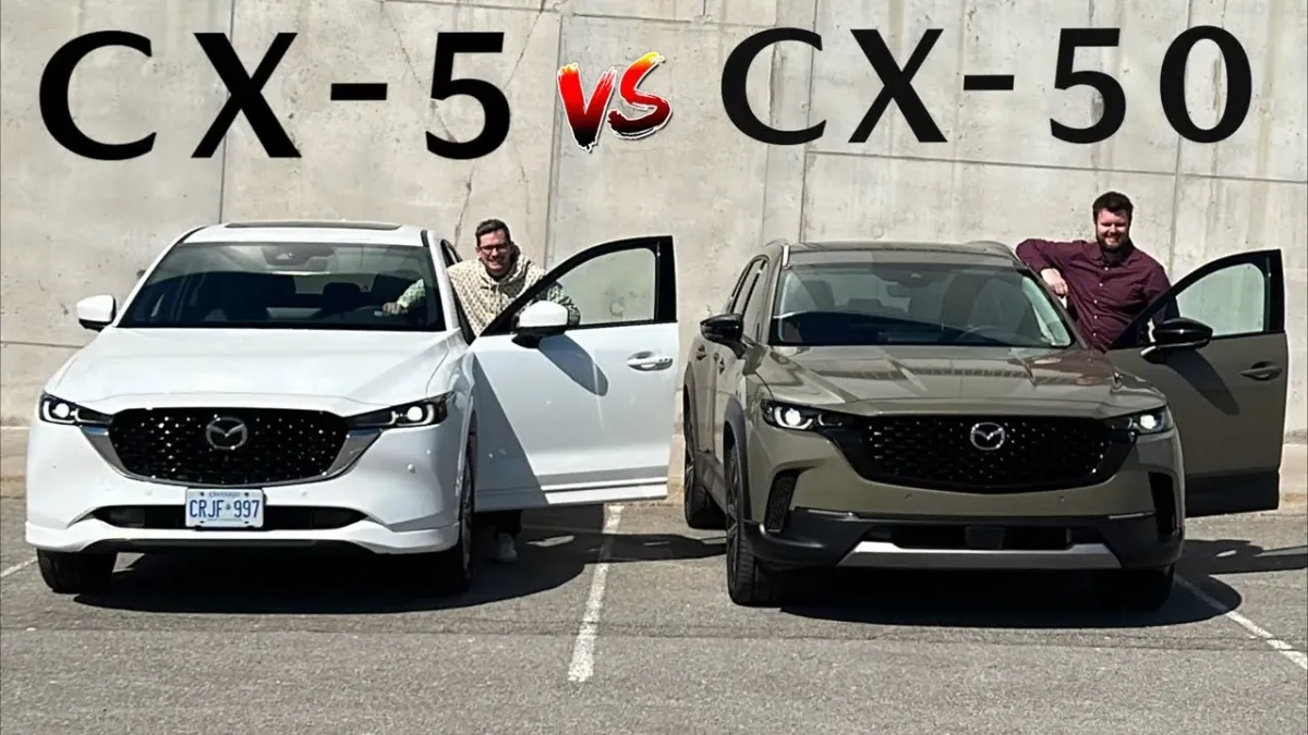 Mazda CX-5 vs CX-50: Comparativa Completa de SUVs 2024 - ¿Cuál es Mejor para Ti?