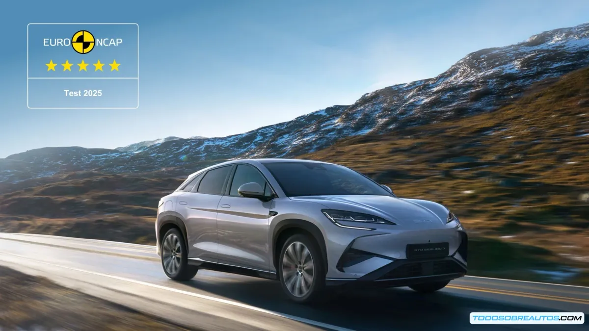 BYD SEALION 7 Impresiona en Euro NCAP: 5 Estrellas en Seguridad para el ...