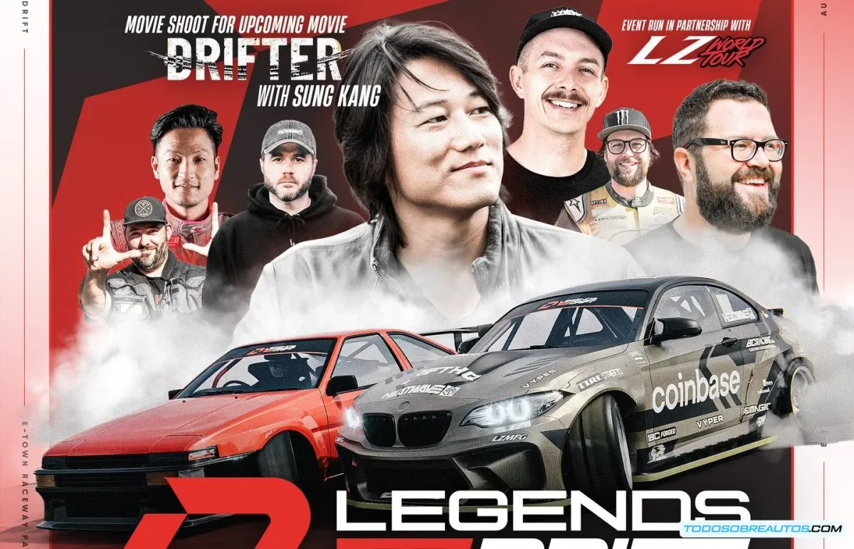 Sung Kang Dirige 'Drifter':Automovilismo de Derrape